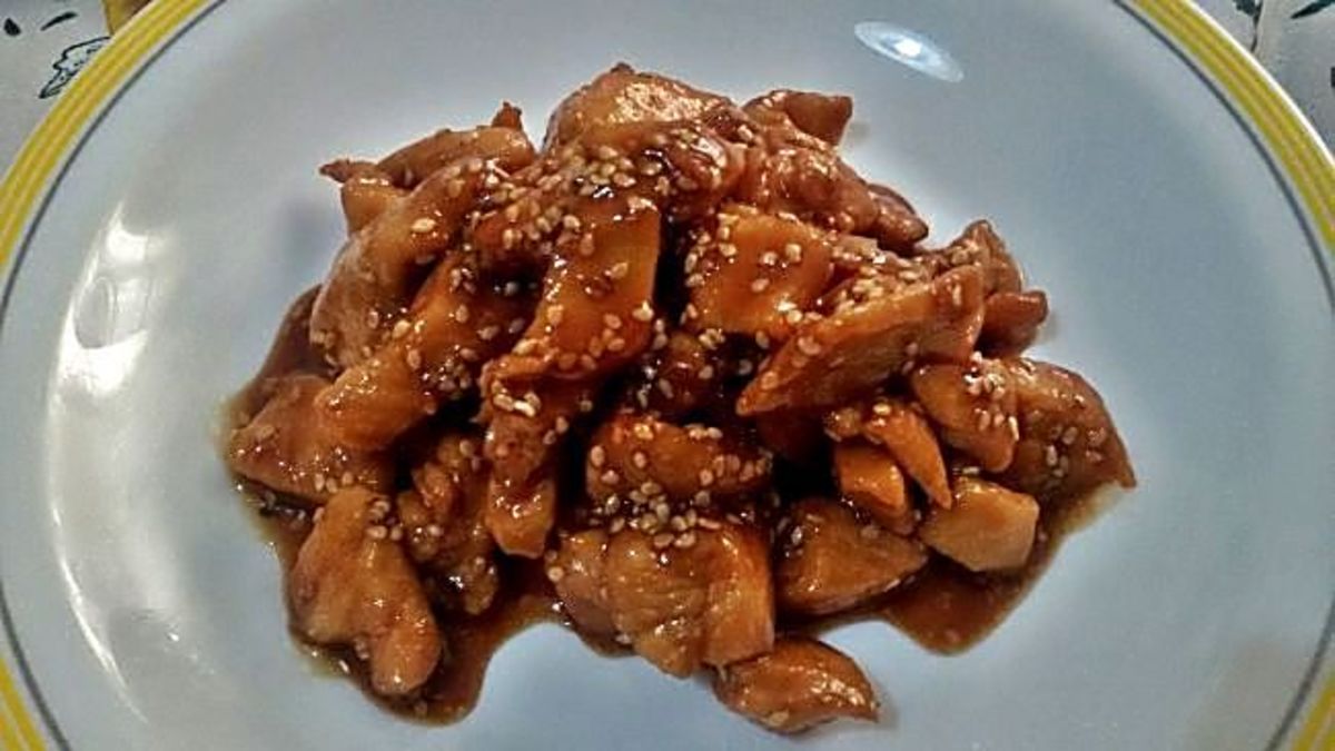 Receta de Pollo a la Miel