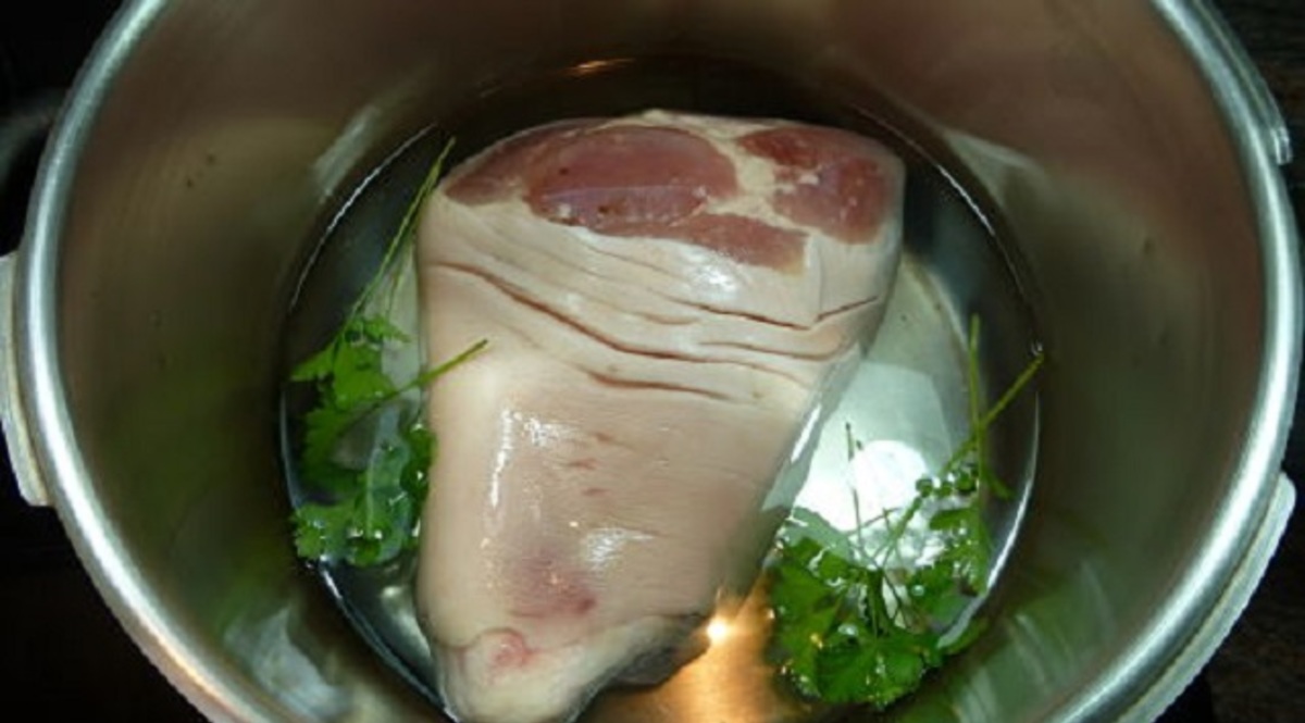 Receta de codillo al horno