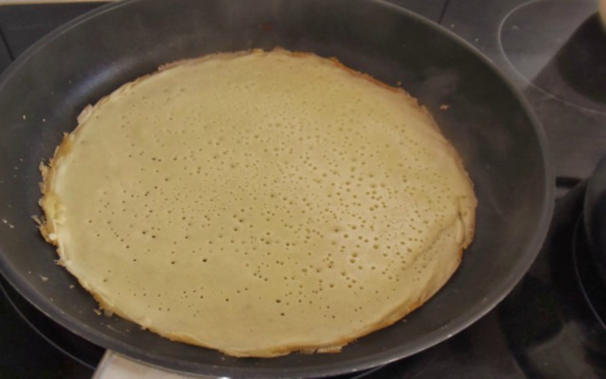 Receta de Crepes salados