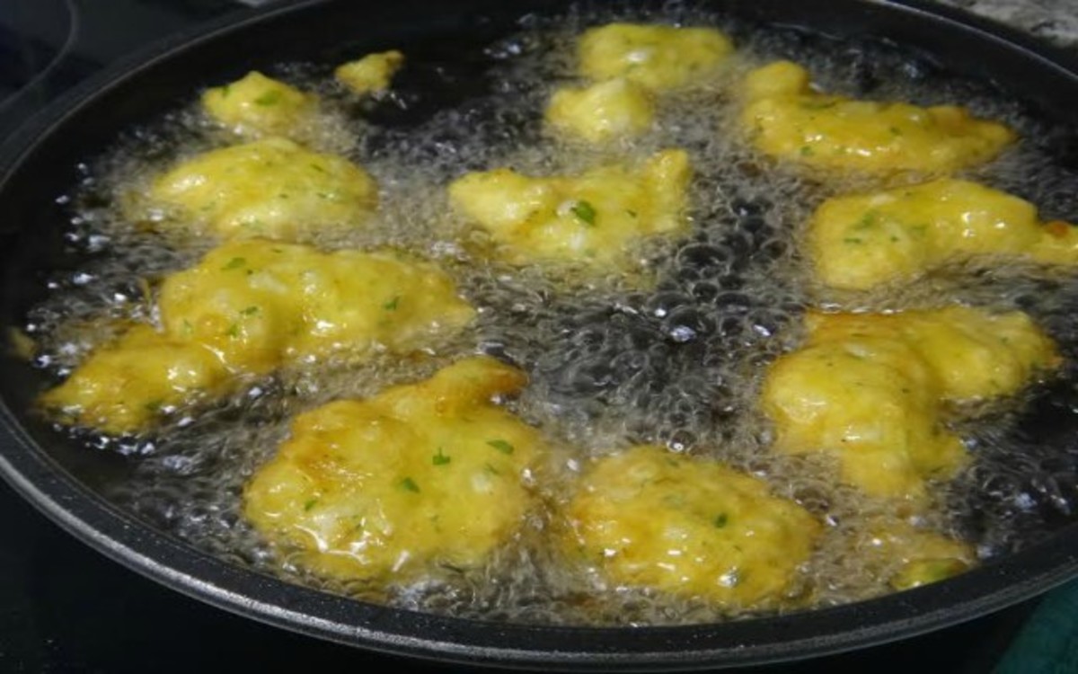 Receta de Tortillitas de bacalao