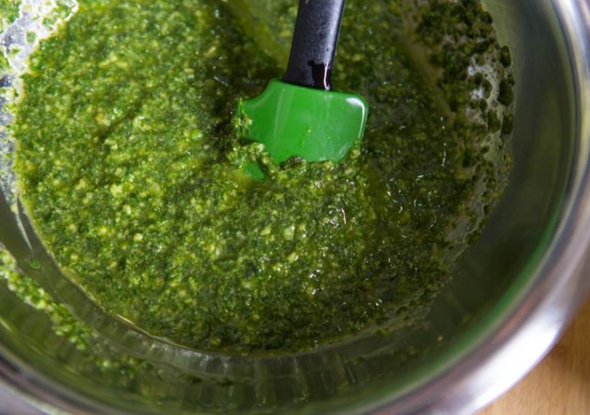 Receta de Salsa pesto receta italiana tradicional