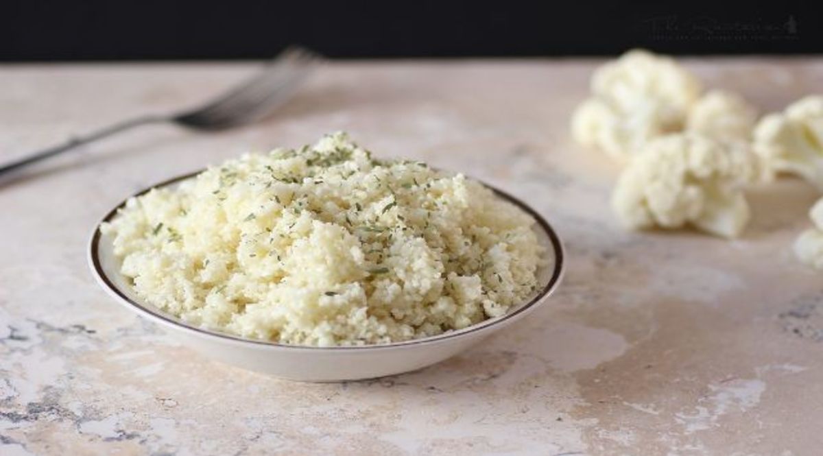 Receta de Arroz de Coliflor