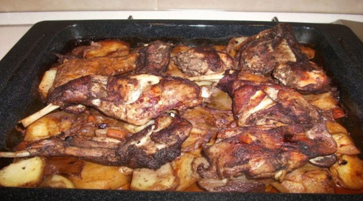 Receta de Conejo al Horno