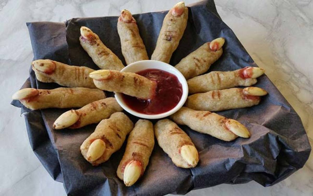 Receta de Dedos de Halloween con thermomix
