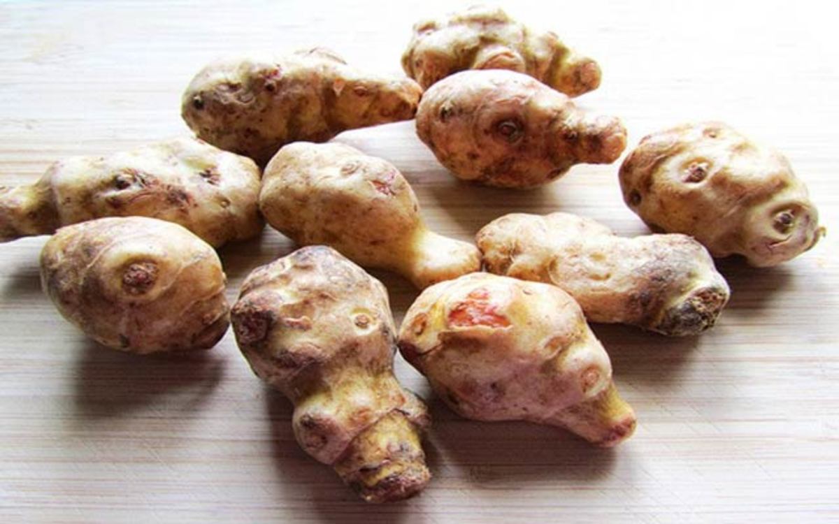 Receta de Tupinambo o patacas