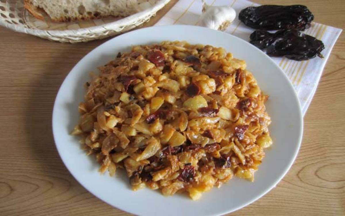 Receta de Tiznao manchego