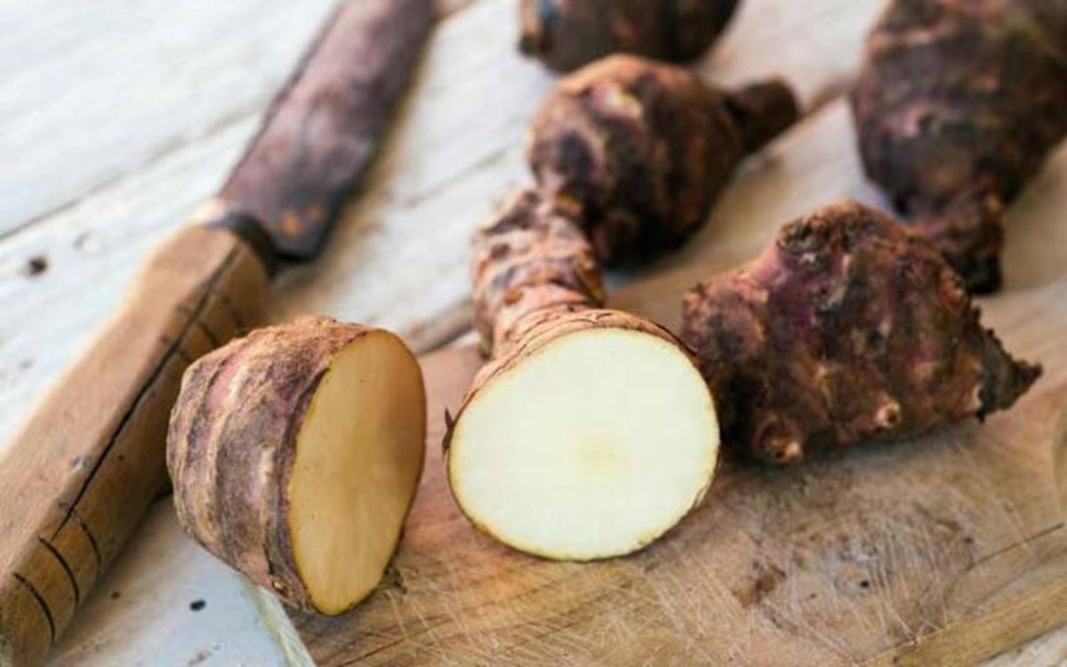 Receta de Tupinambo o patacas