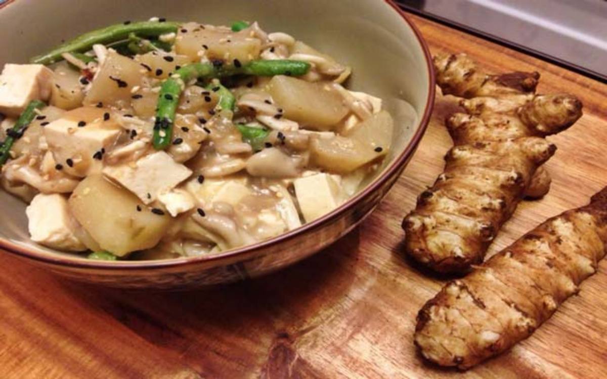 Receta de Tupinambo o patacas