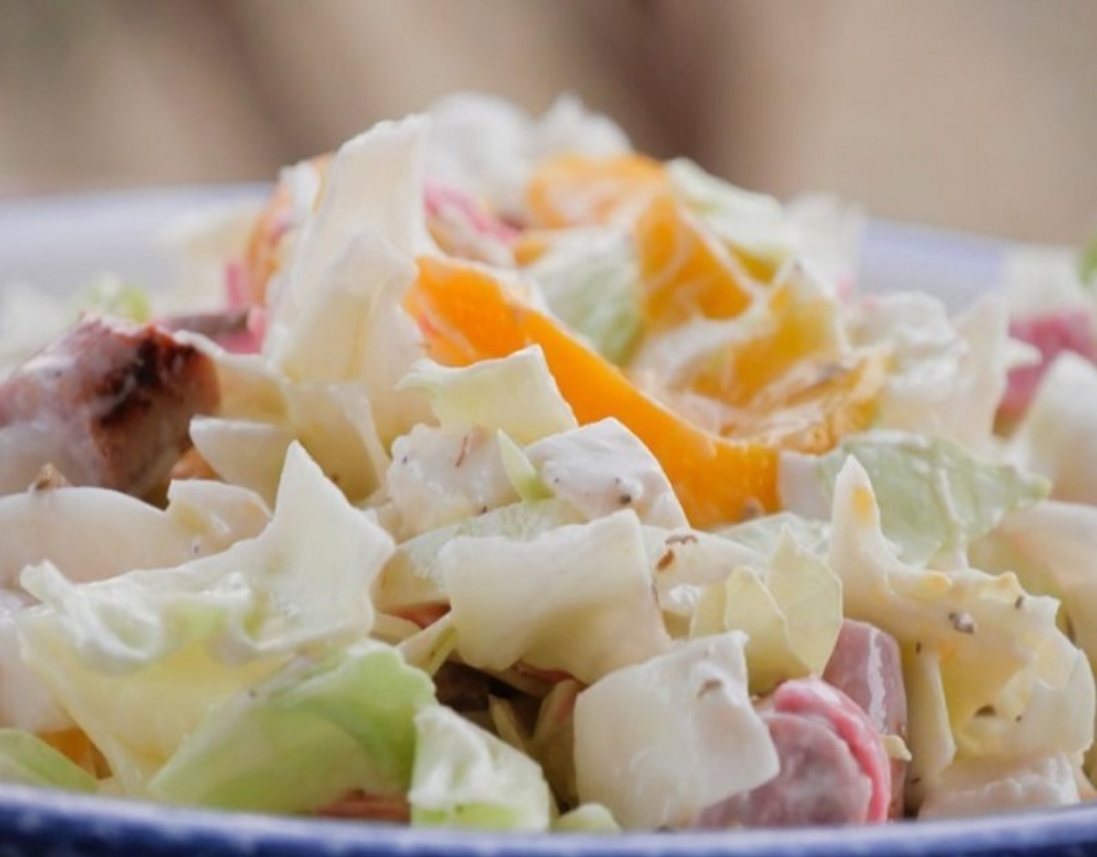 Receta de ensalada de col americana