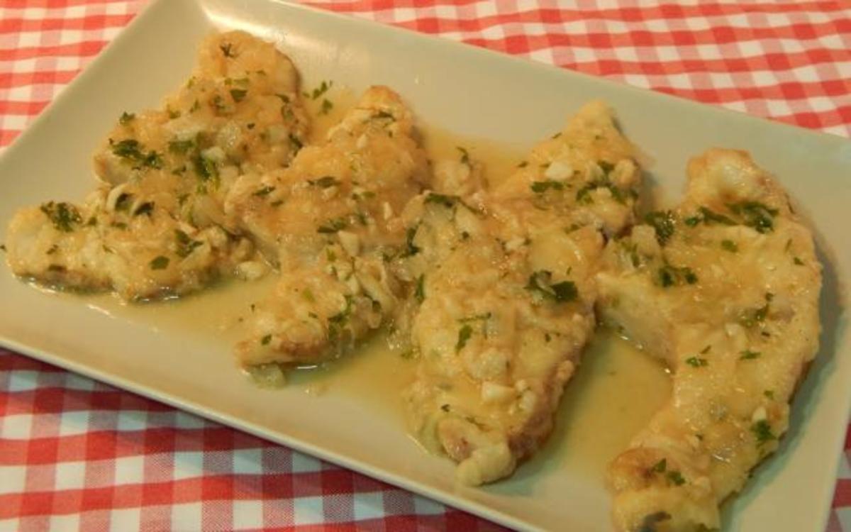 Receta de Mero en Salsa