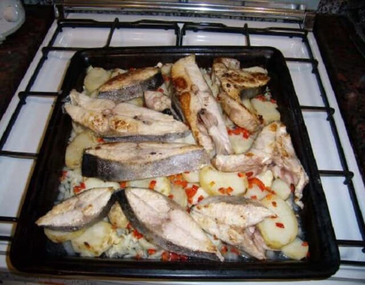 Receta de palometa al horno
