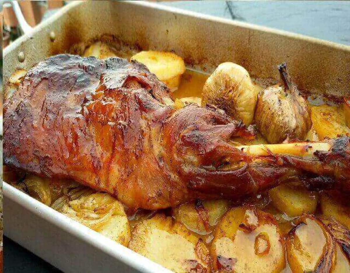 Receta de paleta de cerdo al horno