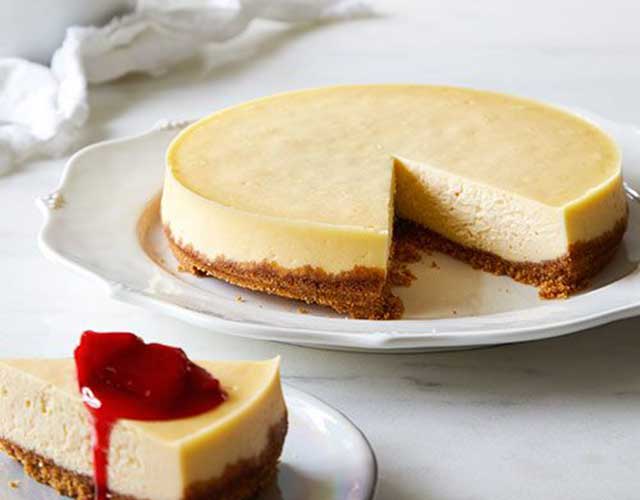 Receta de Cheesecake auténtico