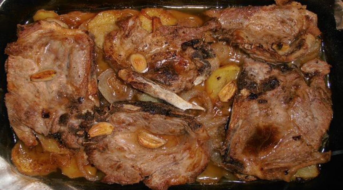 Receta De Chuletas De Cerdo Al Horno