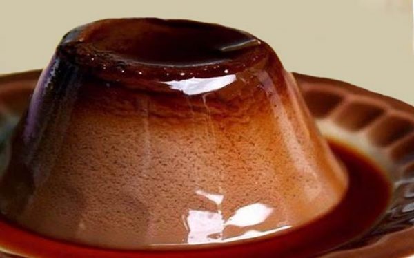Receta de Flan de chocolate