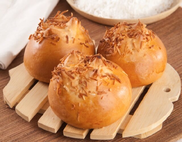 Receta de Pan de coco