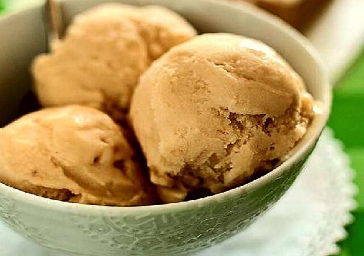 Receta de Helado de turrón