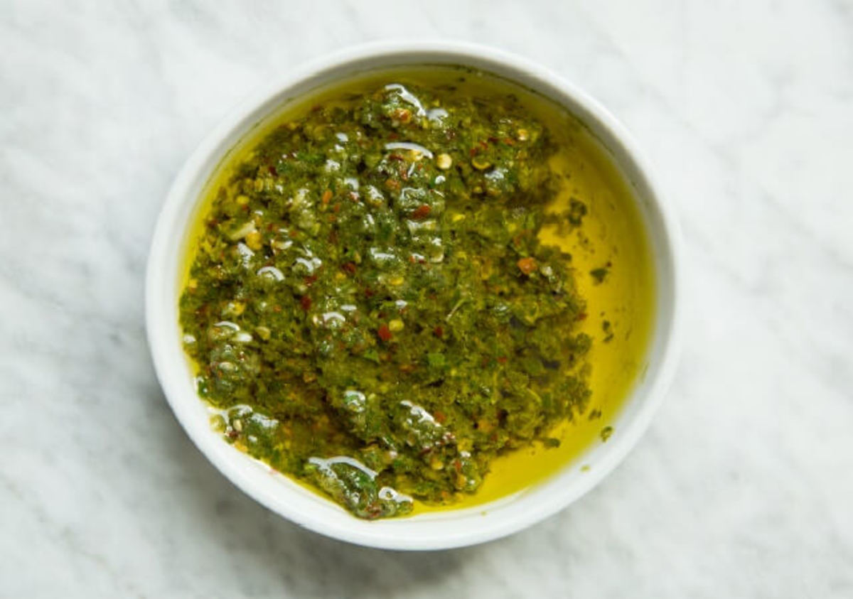 Receta de Salsa chimichurri