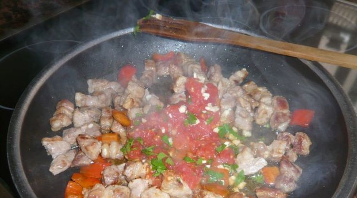 Receta de Magro con tomate