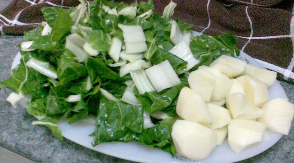 Receta de Acelgas rehogadas