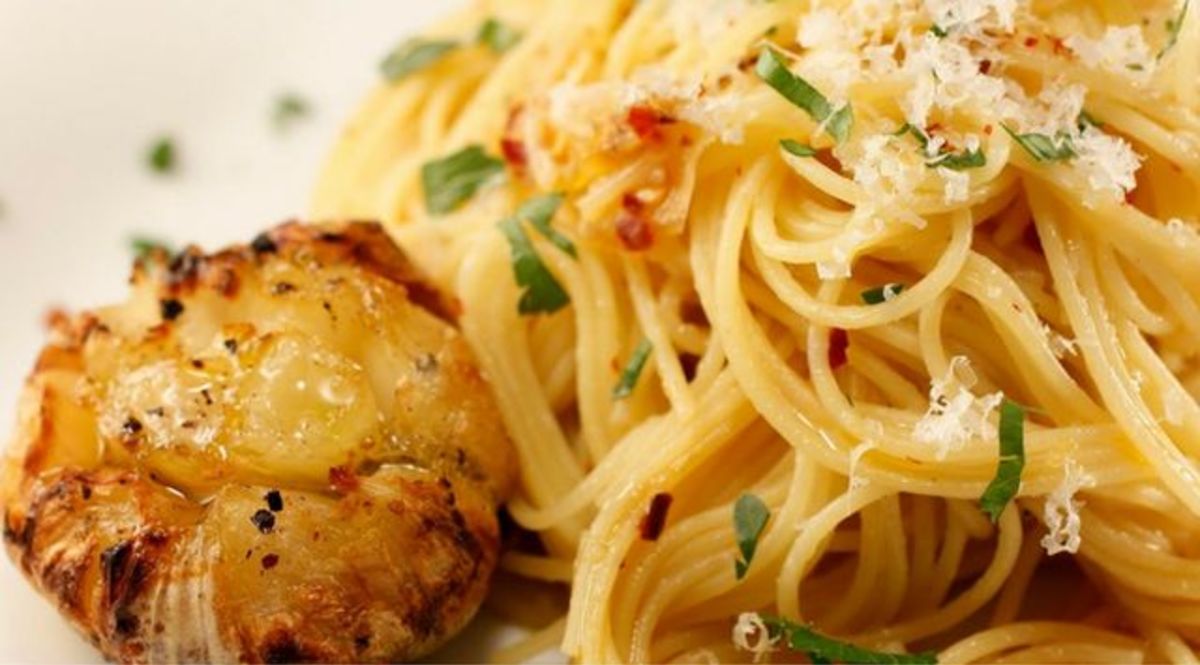 Receta de Pasta al ajillo