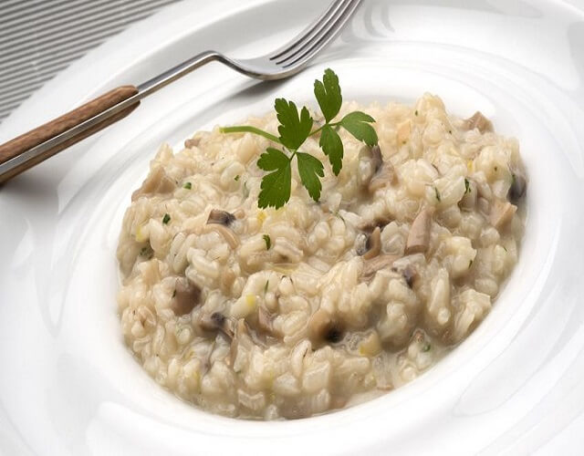 Receta de Risotto de boletus