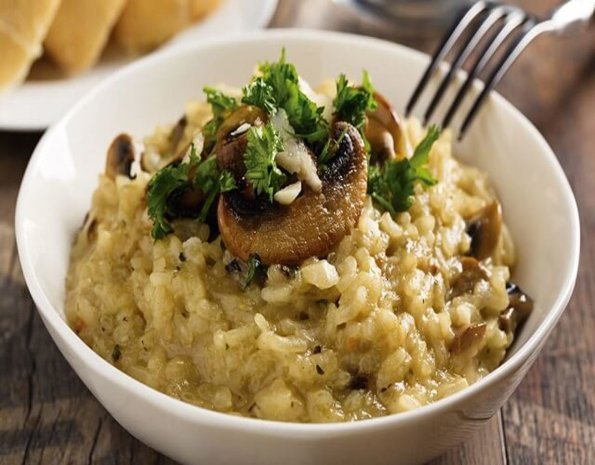 Receta de Risotto de boletus