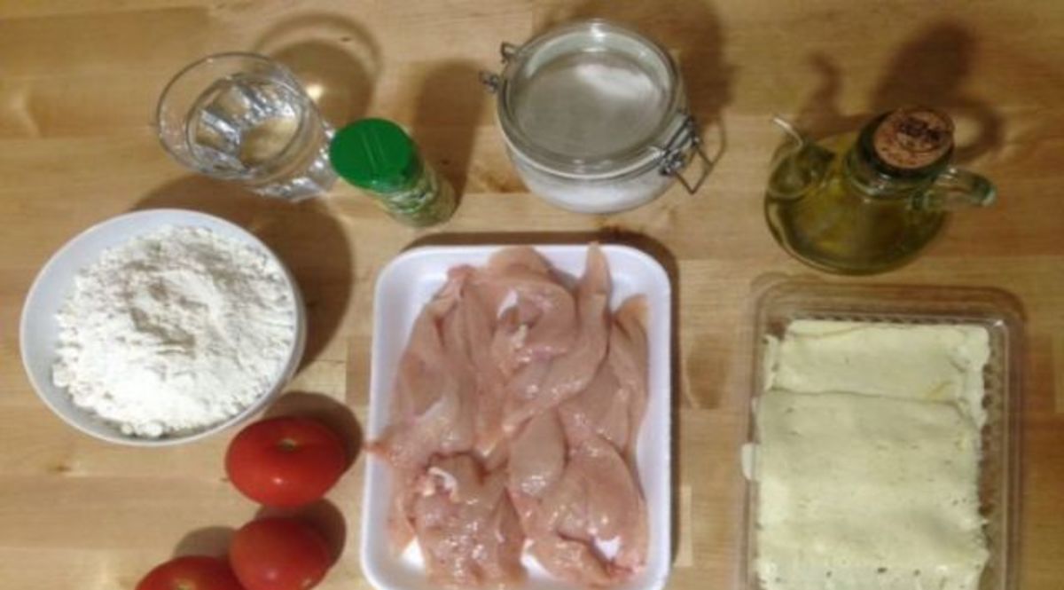 Receta de Calzone de Pollo