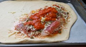 Receta de Calzone de Pollo