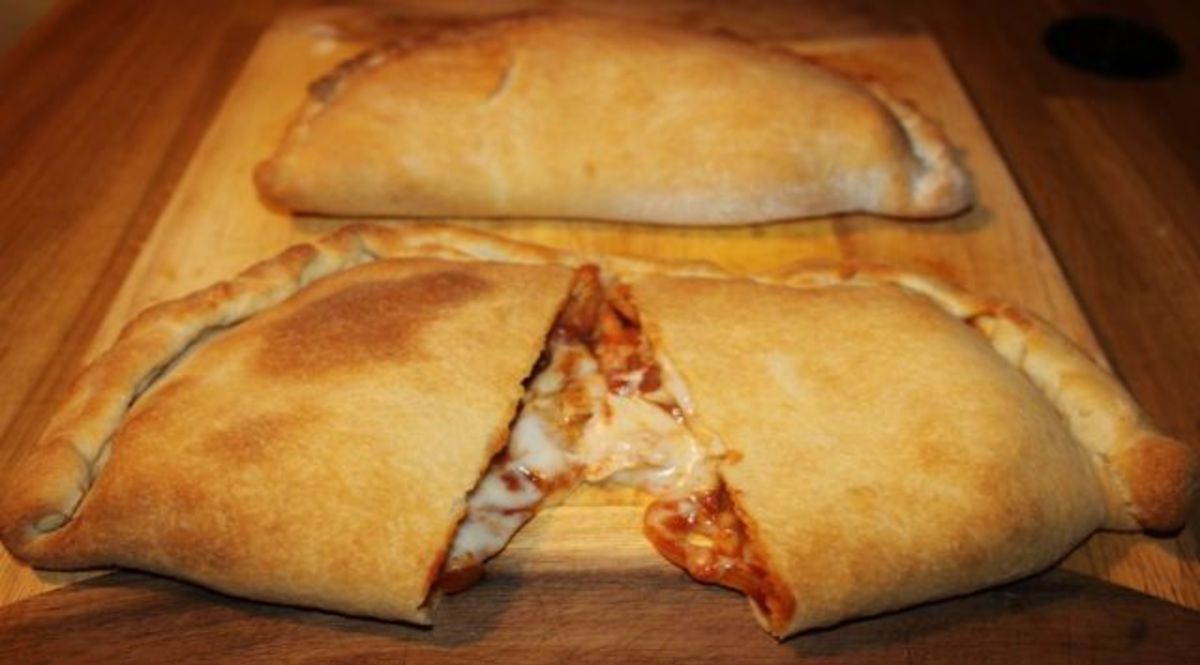 Receta de Calzone de Pollo