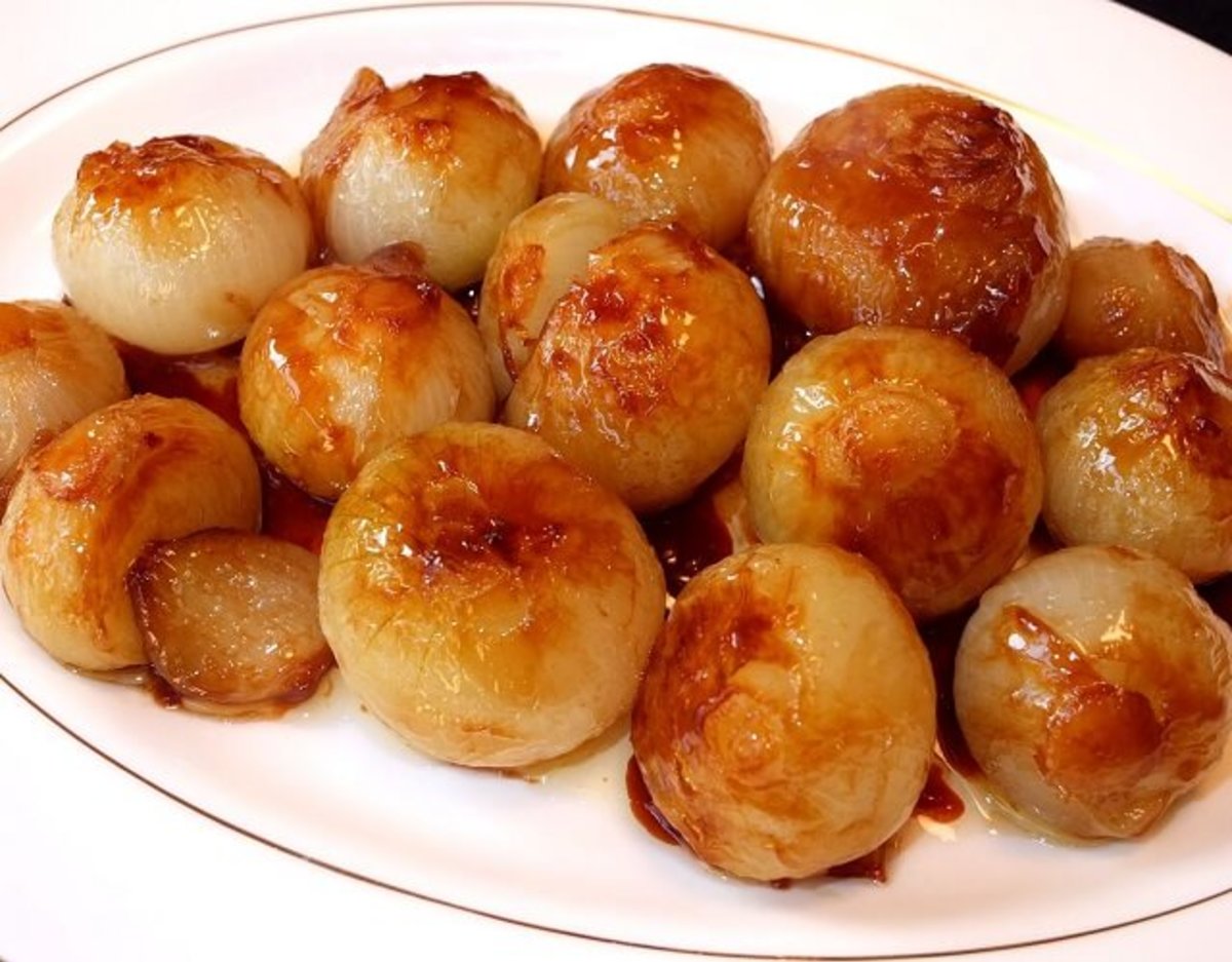 Receta de Cebollitas caramelizadas