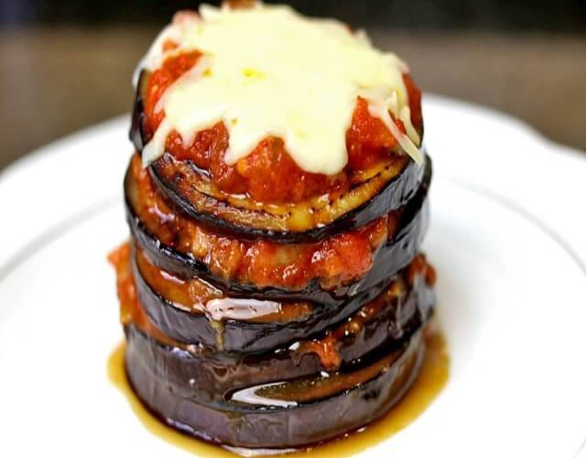 Receta de Timbal de berenjena