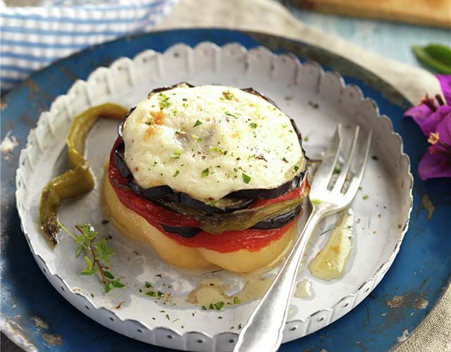Receta de Timbal de verduras