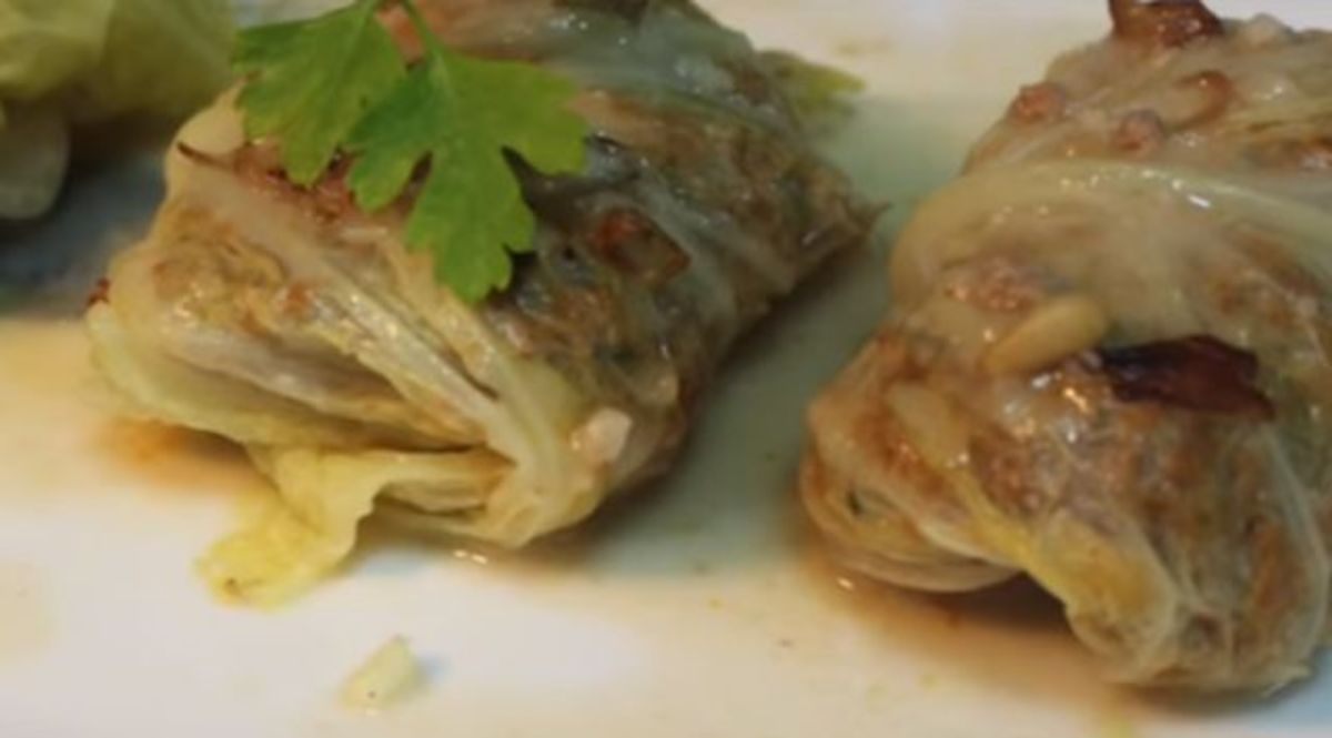 Receta de Rollitos de carne y repollo o Sarmale