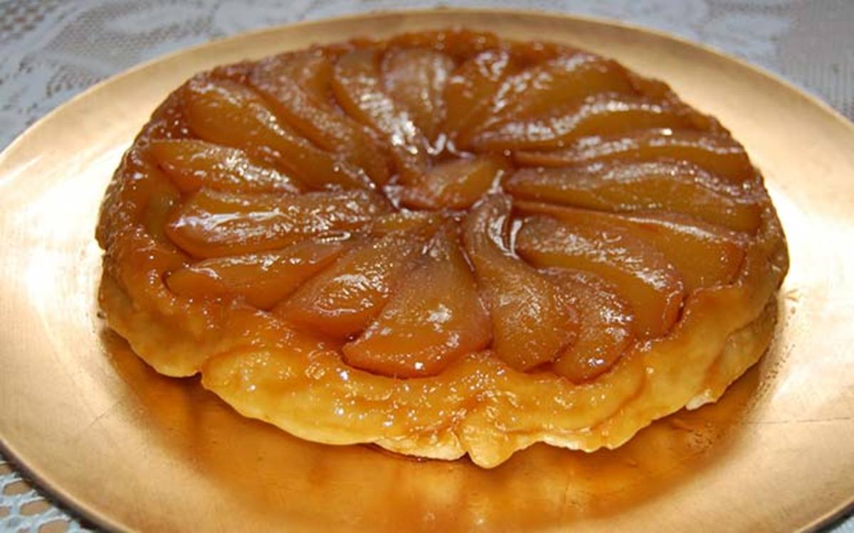 Receta de Tatín de pera