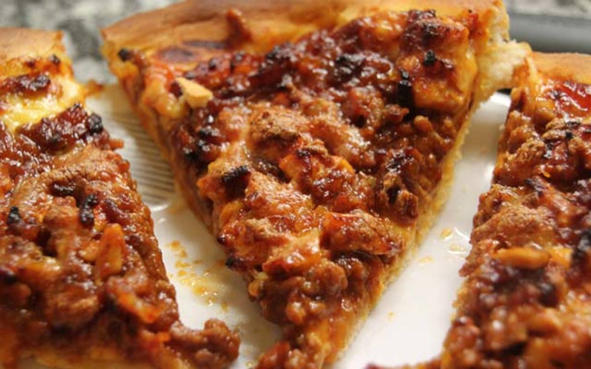 Receta de Pizza barbacoa