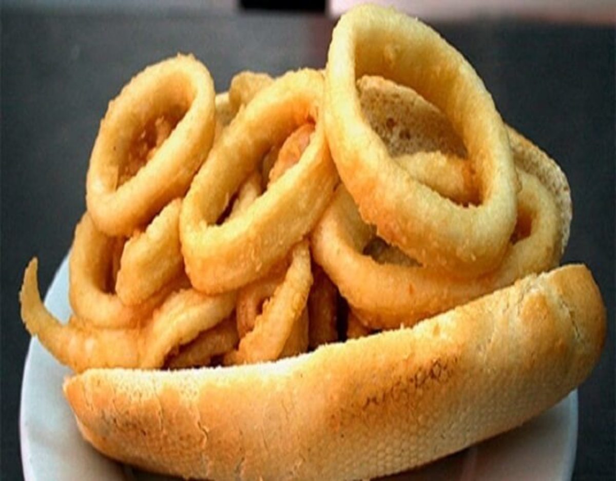 Receta de Bocadillo de calamares