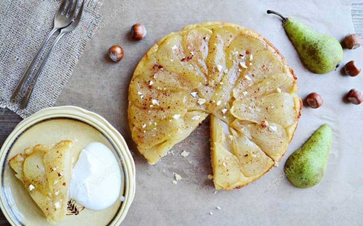 Receta de Tatín de pera
