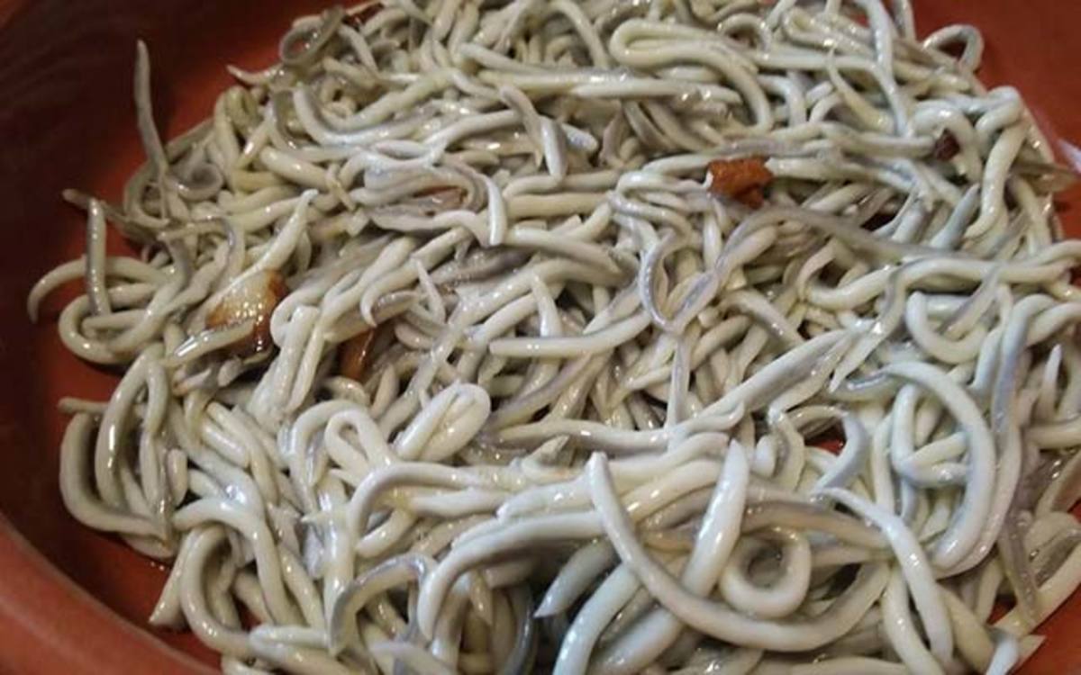 Receta de Gulas con merluza