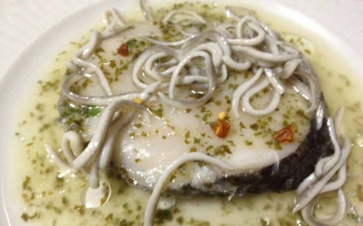 Receta de Gulas con merluza