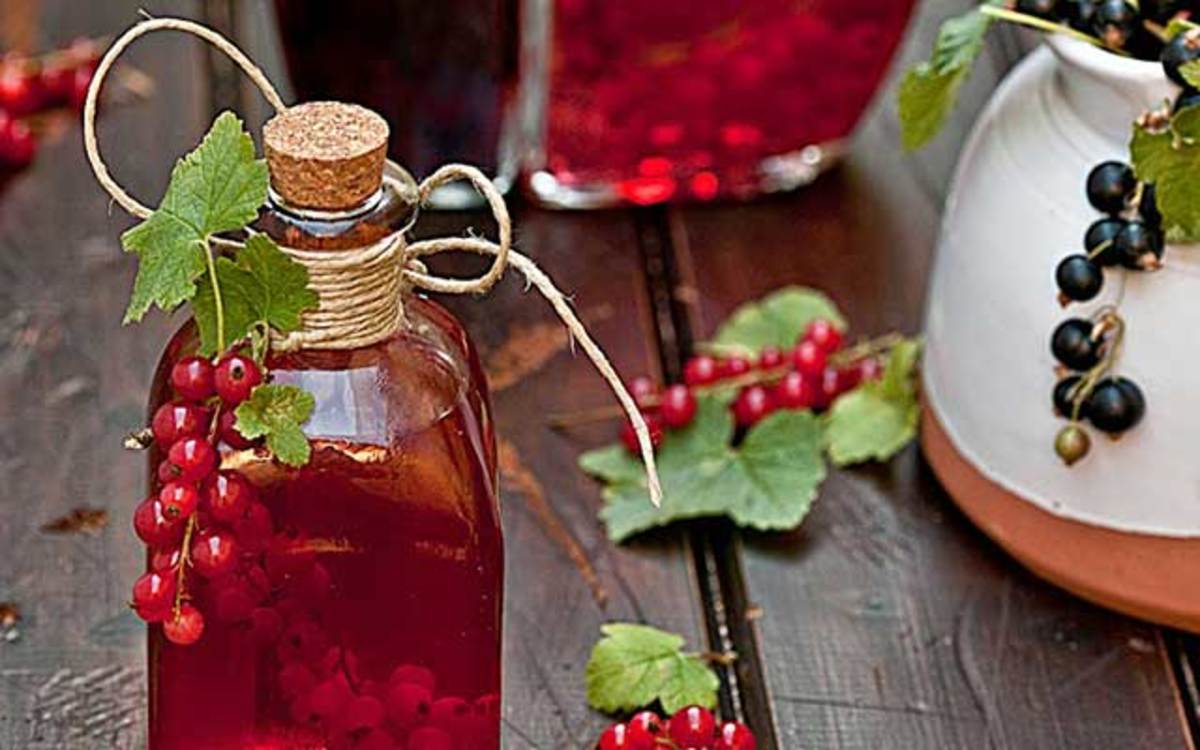 Receta de Licor de grosella