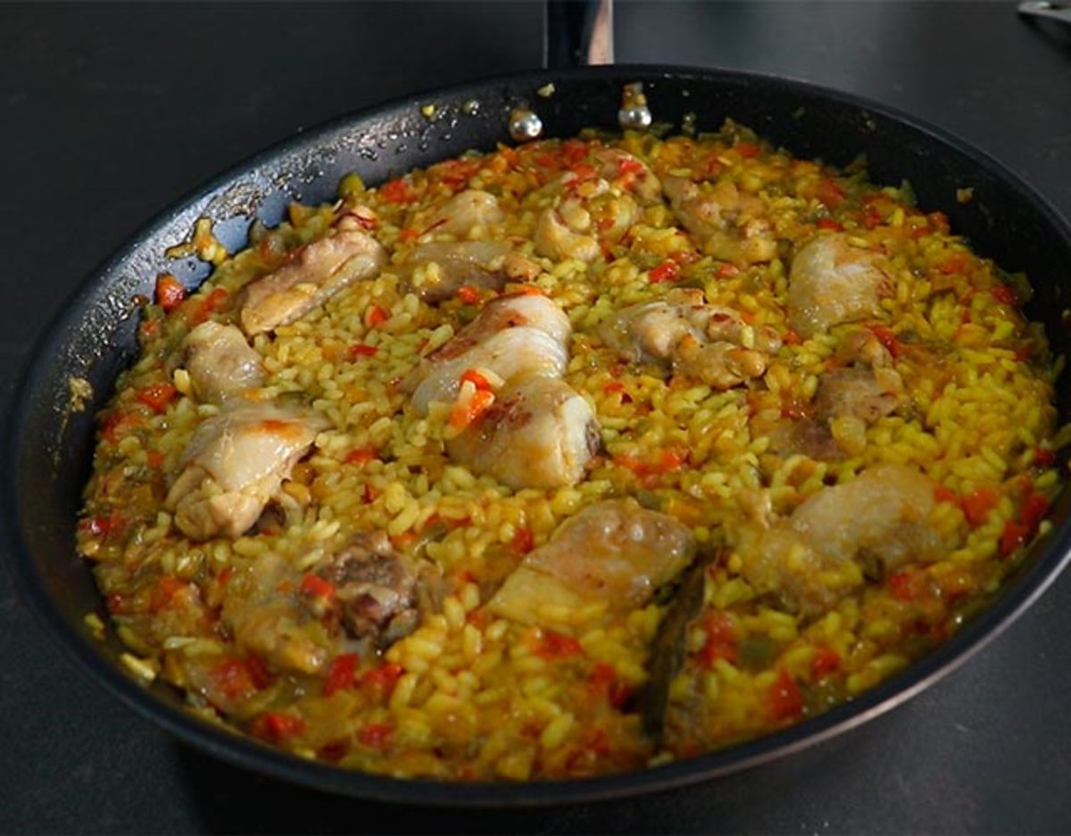 Receta de Arroz con Pollo