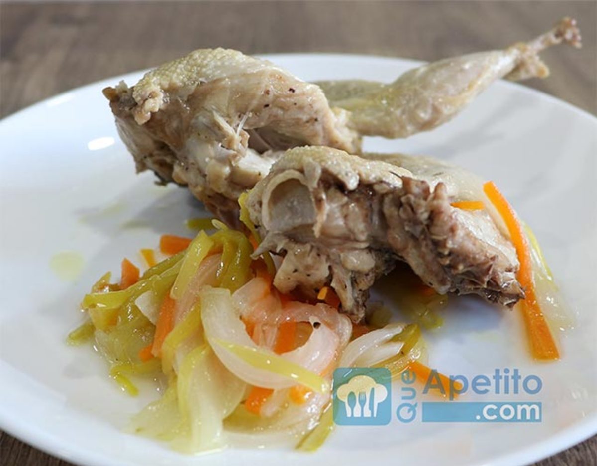 Receta de Codornices en escabeche