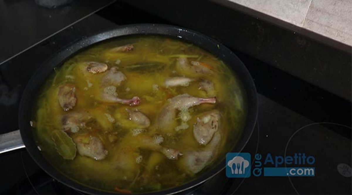 Receta de Codornices en escabeche