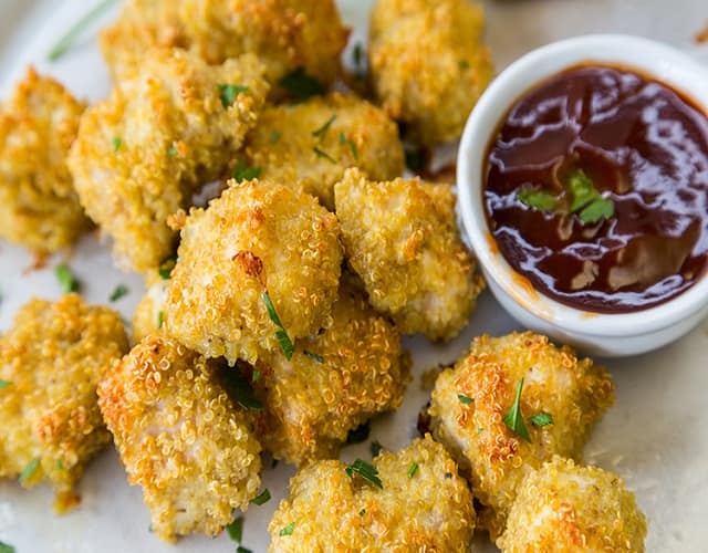 Receta de Nuggets de quinoa