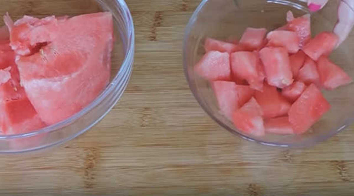 Receta de Mousse de sandía
