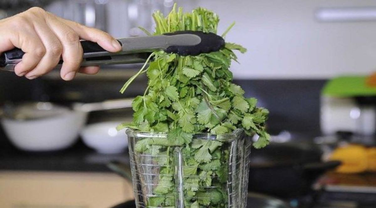 Receta de Mayonesa Verde fácil con cilantro