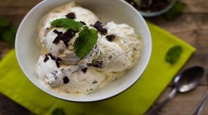 Receta de Helado de Menta con Chocolate