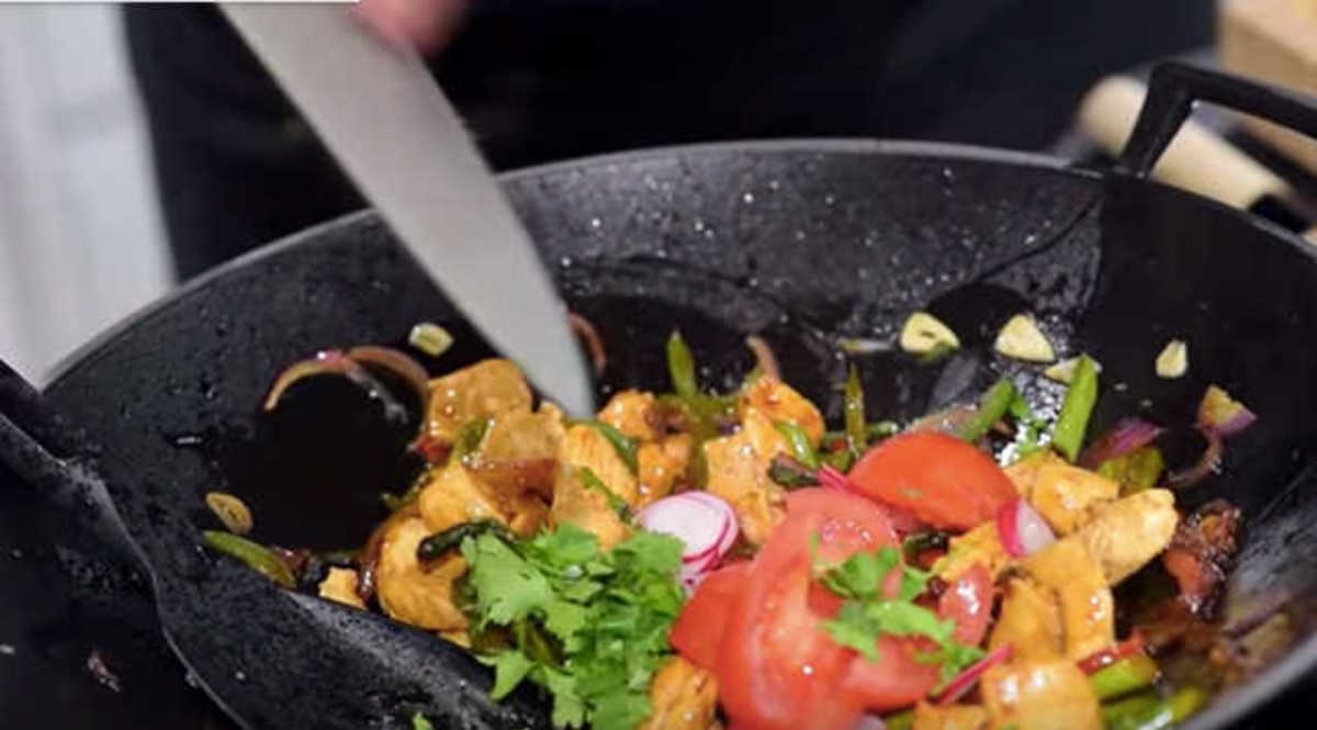 Receta de Wok de pollo