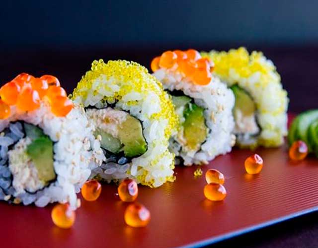 Receta de California roll